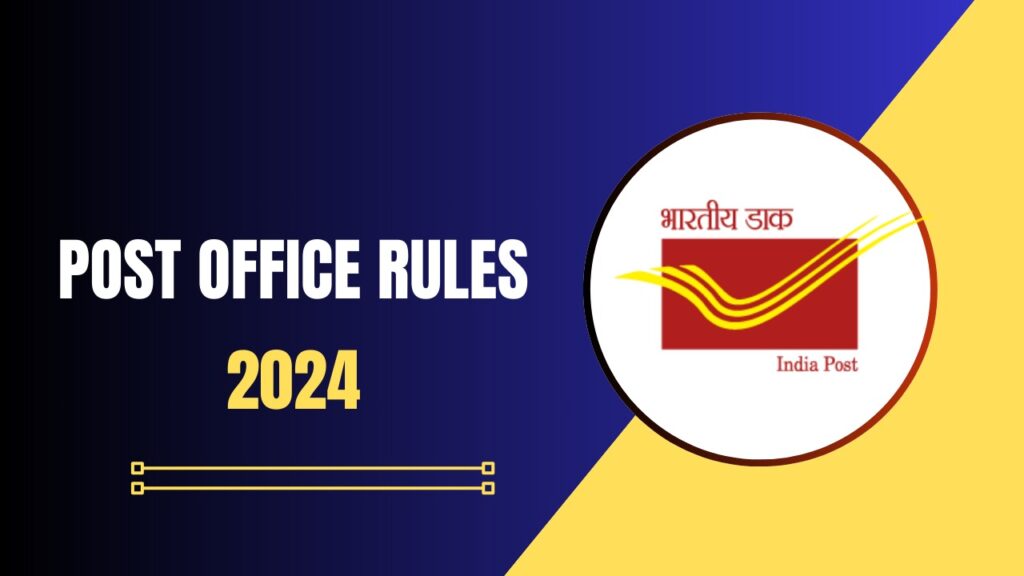 Post Office Rules 2024 Gponlineclasses in